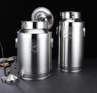 China Hard Leakproof 304 Stainless Steel Sealing Tank For Dairy Farm for sale