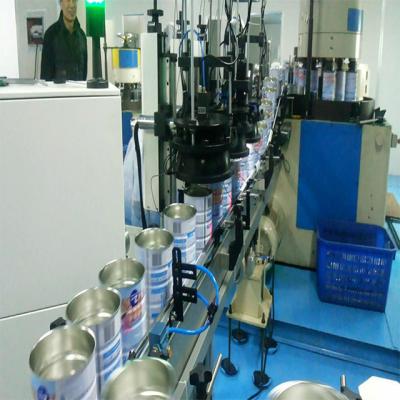 China 99mm Round Automatic Tin Can Making Machine For Food Milk  Can for sale
