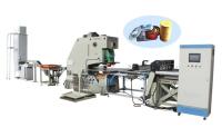 China Full Automatic Ring Lid Bottom Cap Making Machine for sale