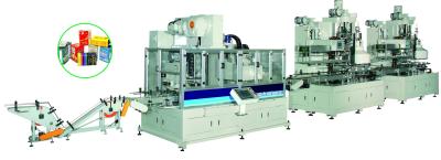 China Automatic Oil Square Tin Can Making Machine for sale