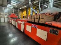 China 45 Inch Huayu Single Color Printing Machine With Fulin UV Oven And Automatic Stacker for sale