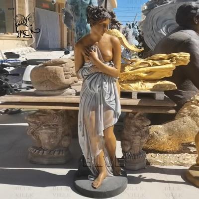 China Life Size Sexy Naked Woman Bronze Statue Sculpture Metal Art Garden Decoration Outdoor for sale