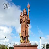 China Giant Lord Shiva Statue Bronze Hindu God Sculpture Outdoor Indian Religious Large Custom for sale