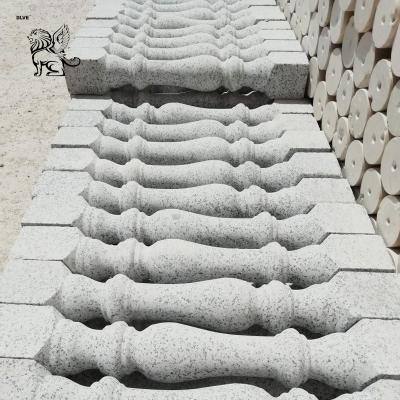 China Natural Stone Granite Balustrade Marble Handrail Decorative Outdoor Railing Balcony Design Villa Hotel Garden for sale