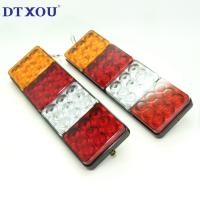 China LED Submersible Marine Boat Rear Indicator Stop Tail No Plate Reflector Truck Trailer Tail Lights for sale