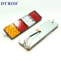 China LED Submersible Marine Boat Rear Indicator Stop Tail No Plate Reflector Truck Trailer Tail Lights for sale