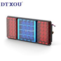 China 16W Color Temperature 6500K Waterproof 16 LED Taillights for Trailer Truck Lorry for sale