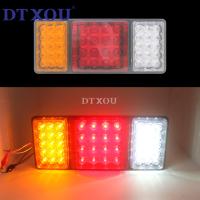 China 16W Color Temperature 6500K Waterproof 16 LED Taillights for Trailer Truck Lorry for sale