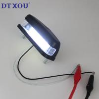 China 2023 LED Trailer Truck Motorcycle License Plate Light with 6 F5 Chips and PC Lens for sale