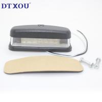 China 2023 LED Trailer Truck Motorcycle License Plate Light with 6 F5 Chips and PC Lens for sale