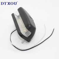 China 2023 LED Trailer Truck Motorcycle License Plate Light with 6 F5 Chips and PC Lens for sale