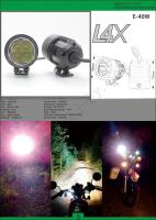 China L4X 40W with XPL/XML2/XHP50 chip L4X LED Lamp motorcycle led headlight for sale