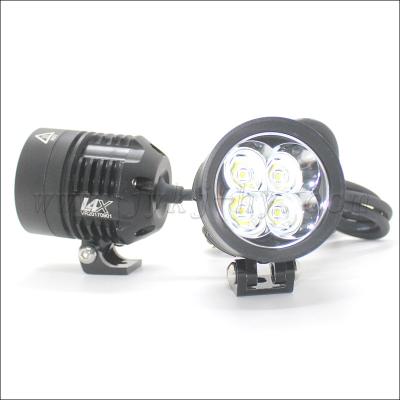 China Led L4X motor lamp with purple glass L4X motorcycle led light for sale