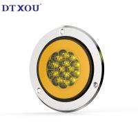 China 130*45mm Round LED Truck Side Marker Light 12/24V/10-30V for Trailer Tail Light/Lamp for sale