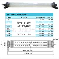 China LED Tool Lamp Type IP67 Waterproof AC 110V 220V LED Work Light For CNC Machine for sale