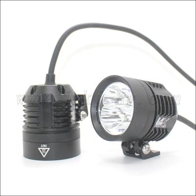 China Led lamps e40 with 7colors glass L4X motorcycle led light for sale