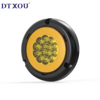 China 4 Inch Plastic Housing Truck Trailer Led Light Round Tail Turn Braking Reverse Turn Signal Stop Light Bus School for sale