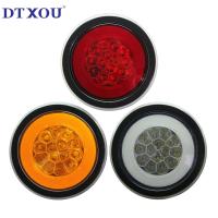 China 24v Red 16led Waterproof Brake/stop/turn Tail Marker Light/lamp for Retrofit/Upgrade for sale