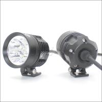 China Strengthening Aluminum Alloy Led L6X Motor Lamp 60 Watt Purple Glass Motorcycle Light for sale