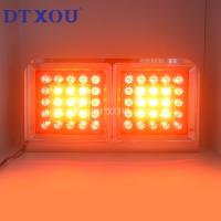 China Waterproof Type Long Life Tail Light 24v Led Three Color Truck Sign Light Warning Light Brake Stop Lamp for sale