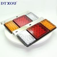 China 12v Car Truck Taillight Rear Brake Signal Lamp Indicator For Camper Trailer Lorry Bus Caravans for sale