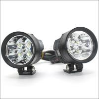 China Chip XML/XPL/SST-20 Motorcycle Headlight OE No. E-40W L4X SpotLamp 143.5*143.5*86.4mm for sale