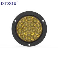 China Round Red Truck Led Tail Light Truck Lighting System Truck Combination Led Lights Tail Lamp for sale