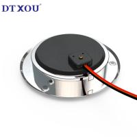 China 4 Inch LED Trailer Tail Lights Red 24 LED Waterproof for Truck Ute Sealed Flush Mount for sale