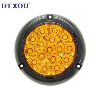 China JY2030 Auto 12V 24V 4 Inch Round LED Tail Lamp for Trailer/Truck/Van Rear Turn Lights for sale