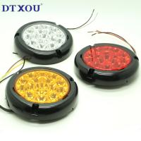 China JY2030 Auto 12V 24V 4 Inch Round LED Tail Lamp for Trailer/Truck/Van Rear Turn Lights for sale