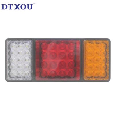 China Universal Truck Trailer Rear Tail Lamp Weiken Auto Accessories Led Light for Truck Car for sale