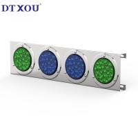 China Automotive external accessories LED 4 hole brake taillight assembly for truck trailers for sale