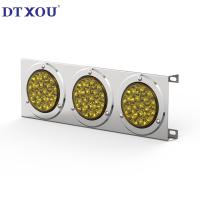China Wholesale stainless steel 3-hole combination taillight trailer accessories for sale