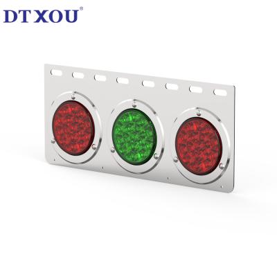 China Universal Year Full LED Turn Signals Stainless Steel 3-Hole Brackets Prefabricated for sale