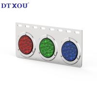 China Universal Year Full LED Turn Signals Stainless Steel 3-Hole Brackets Prefabricated for sale