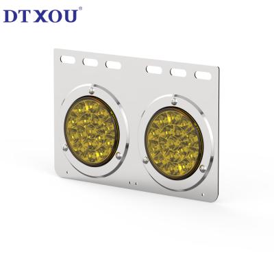 China Adjustable 2-Hole Bracket for LED Brake Signal Light in Trailer Truck Tail Light System for sale