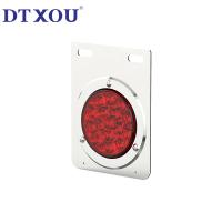 China Universal Bus Trailer Tail Light Assembly with LED Upgrade and Stainless Steel Bracket for sale