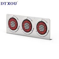 China High Lifespan Iron Tail Light Assembly for Truck Trailer Bus Stripe Type Super Bright for sale