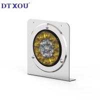 China OE No. 8155142170 4-inch LED Stainless Steel 1-Hole Bracket Bus Truck Trailer Indicator Light Assembly for sale