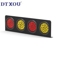 China Bus Truck Combination LED Indicator Light Bracket with 4 Holes and OE No. 8155142170 for sale
