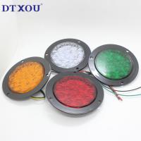China Truck Led tail light 4inch round turn brake reverse rear lamp trailer led tail light for sale