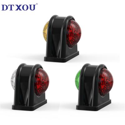 China Universal Screw Mounting LED Truck Side Lights 12-24v Trailer Turn Signal Back Lights for sale