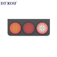 China 12V 24V Red Amber White Combination LED Tail Lights for Heavy or Semi Trucks 520*207mm for sale