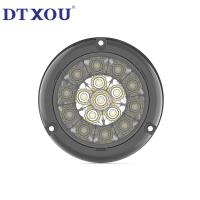 China Car Fitment 4 Inch Round LED Trailer Tail Lights Kit Waterproof Signal Stop Turn Track for sale