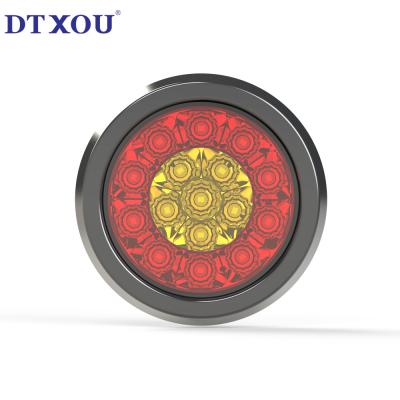 China 24V LED tail lamp 4 inch truck and trailer indicator tail light bus led light for sale for sale