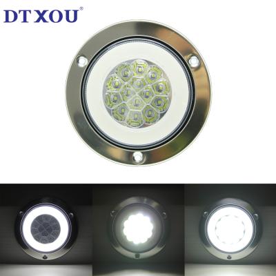 China 3.0W UV 4 inch Round LED Bus Trailer Tail Lights for Retrofit/Upgrade for sale
