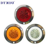 China 3.0W UV 4 inch Round LED Bus Trailer Tail Lights for Retrofit/Upgrade for sale