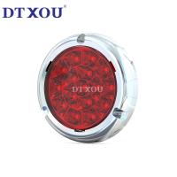 China High-quality Led Trailer Taillight Waterproof Yellow Round Truck Rear taillight Signal indicator 12v 24v for sale