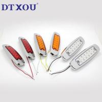 China Hot Product Amber Red White Trailers Lights Car Led Truck 12v 24v Led Side Marker Light for sale