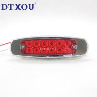 China Hot Product Amber Red White Trailers Lights Car Led Truck 12v 24v Led Side Marker Light for sale